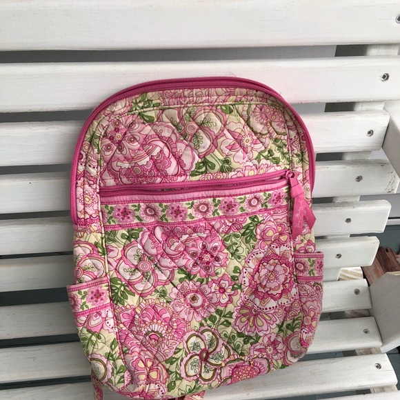 Vera Bradley | Bags | Vera Bradley Backpack In Petal Pink | Poshmark
